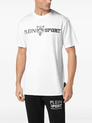 PLEIN SPORT Logo-print Cotton T-shirt