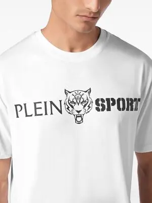 PLEIN SPORT Logo-print Cotton T-shirt