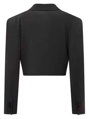 Giuseppe Di Morabito Cropped Blazer - Black