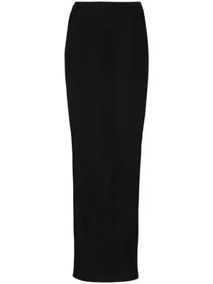 NENSI DOJAKA Fine-ribbed Maxi Skirt