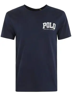 Polo Ralph Lauren Logo-print Cotton T-shirt - Blue