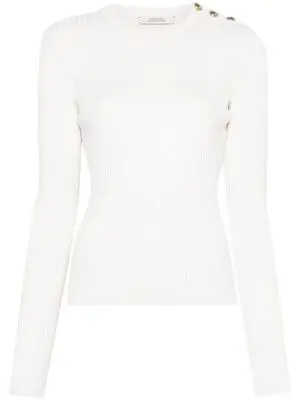 DOROTHEE SCHUMACHER Dorothee Schumacher Buttoned-Shoulder Sweater