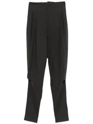 ELENA VELEZ Crepe Trousers