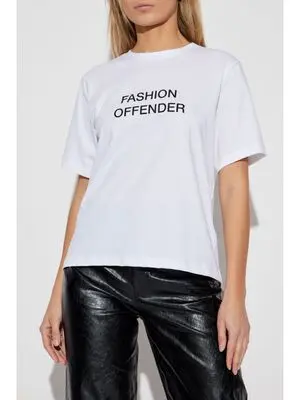 Victoria Beckham Slogan-print T-shirt