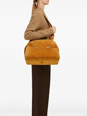 FERRAGAMO Medium Hug Tote Bag - Neutrals