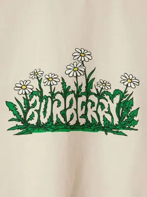 Burberry Daisy Logo Cotton T-shirt