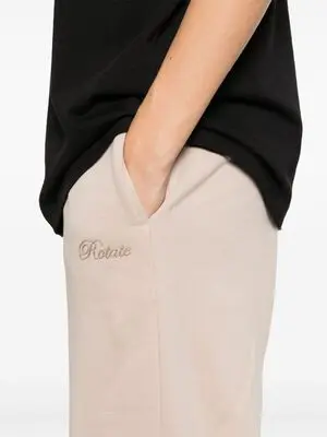 ROTATE BY BIRGER CHRISTENSEN Mimi Track Pants - Brown