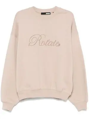 Rotate Sunday Embroidered Sweatshirts Hoodies For Women