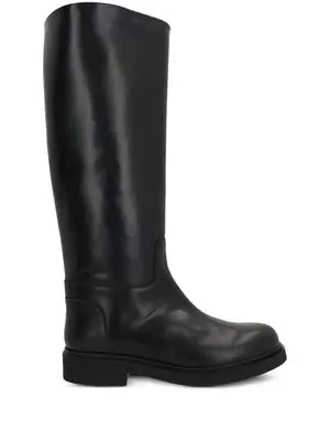 Legres Leather Knee Boots
