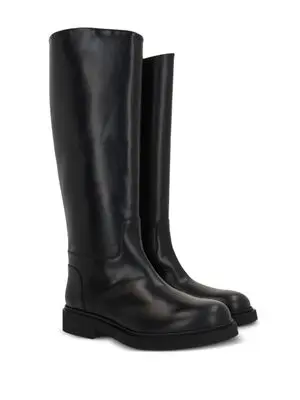 Legres Leather Knee Boots