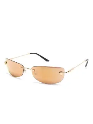 Versace Ve2279 Sunglasses - Gold