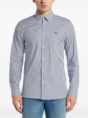 Lacoste Striped Poplin Shirt