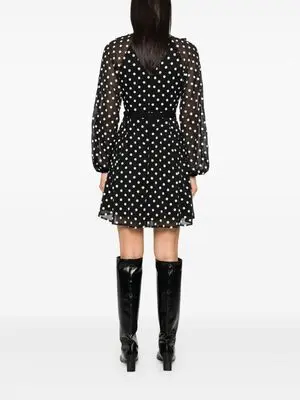 ROTATE BY BIRGER CHRISTENSEN Ruffle-detail Mini Dress