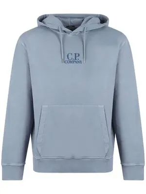 C.P. COMPANY Logo-embroidered Hoodie