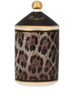 Dolce & Gabbana Porcelain Patchouli Scented Candle - Brown