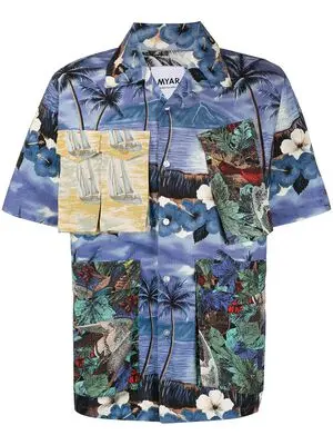 MYAR Graphic-print Shirt