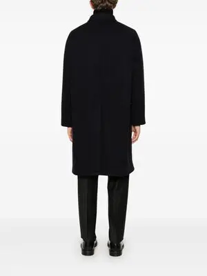 Tagliatore Loyd Felted Coat - Blue