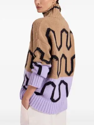 La DoubleJ Knitted Jumper - Neutrals