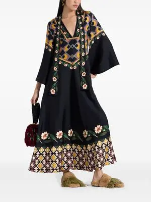 La DoubleJ Magnifico Maxi Dress - Black