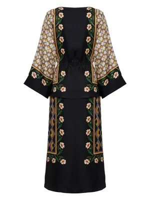 La DoubleJ Apericena Midi Dress - Black