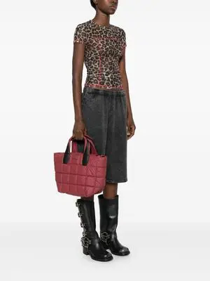 VEECOLLECTIVE Small Porter Tote Bag - Red