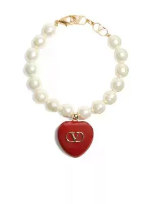 Valentino Garavani Coeur Royal Bracelet - Neutrals