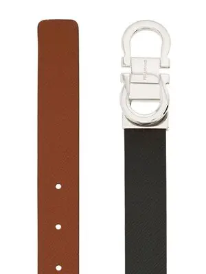 FERRAGAMO Gancini Reversible Leather Belt