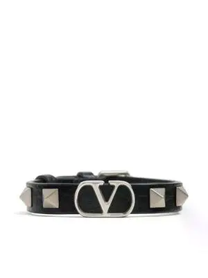 Valentino Garavani Vlogo Signature Bracelet - Black