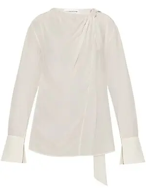 Victoria Beckham Straight Hem Blouses