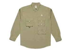 Men's Khaki Long Sleeve Shirts