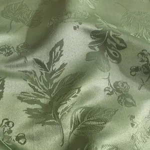 ELRENE HOME FASHIONS Elegant Woven Leaves Jacquard Damask Rectangle Tablecloth, 144 X 60