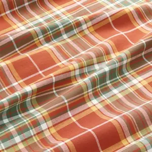 ELRENE HOME FASHIONS Hawley Plaid Harvest Cotton Rectangle Tablecloth, 84 X 60