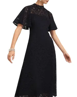 HOBBS LONDON Aylesbury Lace Midi Dress