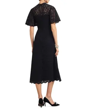 HOBBS LONDON Aylesbury Lace Midi Dress
