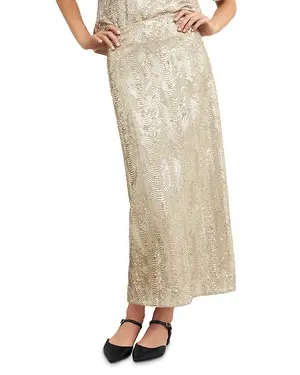 Women's Sequined Maxi Skirts