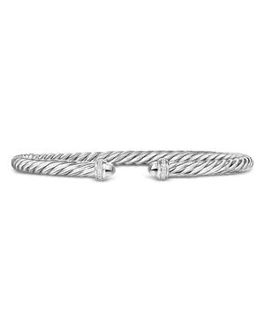 David Yurman Cablespira Flex Bracelet - Silver