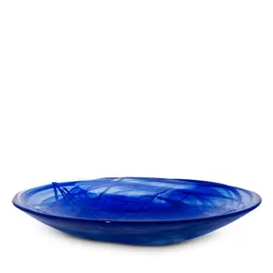 KOSTA BODA Contrast Dish - Blue