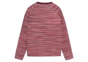 StÜssy Textu Knit Contrast Collar Crew
