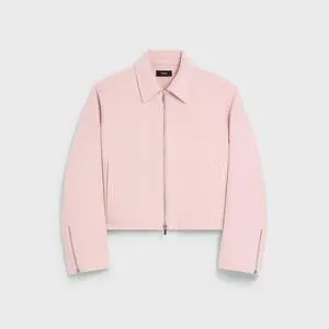 Theory Blouson Jacket In Double-face Wool-cashmere