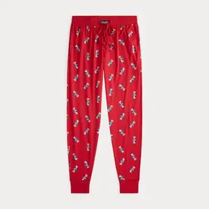 Ralph Lauren Polo Bear Jersey Sleep Jogger - Rl Red