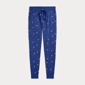 Ralph Lauren Polo Bear Jersey Sleep Jogger Rugby Royal