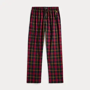 Ralph Lauren Plaid Cotton Pajama Pant Lockwood Plaid