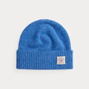 Ralph Lauren Ralph Lauren Brushed Wool Beanie Hatteras Blue