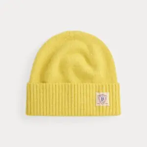 Ralph Lauren Ralph Lauren Brushed Wool Beanie Wicket Yellow