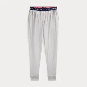 Ralph Lauren Mercerized Cotton Sleep Jogger - Andover Heather