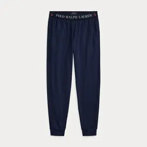 Ralph Lauren Mercerized Cotton Sleep Jogger - Cruise Navy