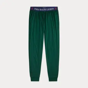 Ralph Lauren Mercerized Cotton Sleep Jogger - Moss Agate