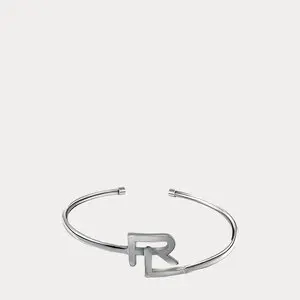 Ralph Lauren Rl Sterling Silver Bangle - Grey