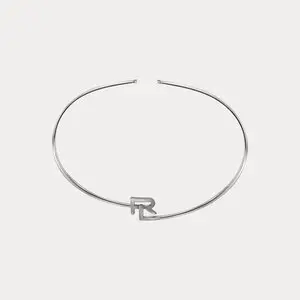 Ralph Lauren Rl Sterling Silver Necklace - Grey