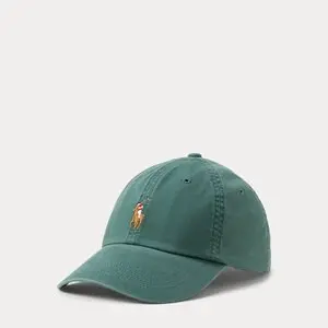 Ralph Lauren Stretch-cotton Twill Ball Cap - Charter Green